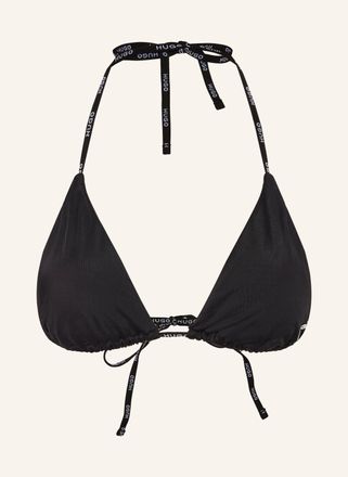 HUGO BOSS Hugo Triangel-Bikini-Top Pure schwarz