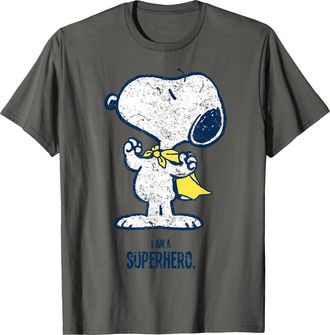 Peanuts Snoopy Super Superheld Vintage Classic 80er 90er Comic T-Shirt