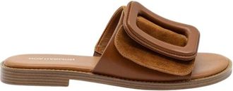 Noa Harmon Femme, Chaussures, Brun, Taille: 39 EU Ciabattina