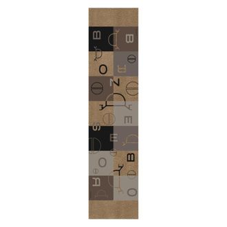 Borbonese Sciarpa Color Block - - Accessories - Damen - Grau - ONE SIZE