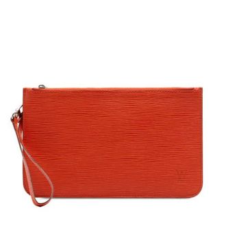 Louis Vuitton Pre-owned Neverfull Pouch - - Pre-owned - Damen - Orange - ONE SIZE