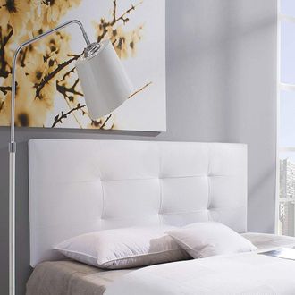 Marckonfort Carla Kopfteil für Bett, 140x60x8 cm Farbe Weiß