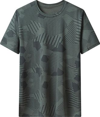 Generic T Shirt Herren Kurzarm Tshirt Sommer Freizeit Herren-T-Shirt Sport Leichte Kurzarmshirt M&auml;nner Loose Trainingsshirt Dry Fit Sportshirt Stretch Bequeme