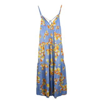 Moschino Abito lungo svasato - Femme - Robes - Multicolore - Taille: 38 FR