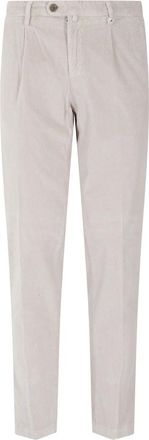 Myths Homme, Pantalons, Beige, Taille: L Pantalon Slim en Velours Doux