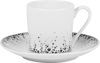 Table Passion Table Passion - Tasses et sa sous-tasse Bor&eacute;alis gris 12 cl (lot de 6)