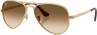 Ray-Ban unisex, Accessoires, Jaune, Taille: 58 MM Aviator Max
