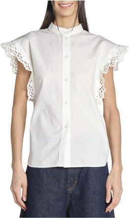 Vanessa Bruno Femme, Blouses et Chemises, Blanc, Taille: 38 FR Gifty Blouse