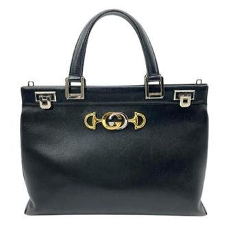 Gucci Sac &agrave; main vintage Pre-owned - Femme - Pre-owned - Noir - Taille: ONE Size