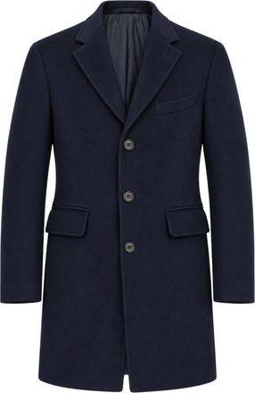 Eleventy Einknopf-Mantel - - Coats - Herren - Blau - M