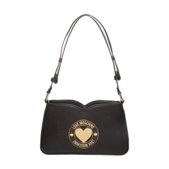 Love Moschino Femme, Sacs, Noir, Taille: ONE Size Sac port&eacute; &eacute;paule structur&eacute;