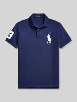 Polo Ralph Lauren Shaped Fit Poloshirt aus reiner Baumwolle