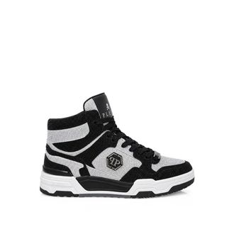 Philipp Plein unisex, Chaussures, Noir, Taille: 43 EU Baskets montantes Predator