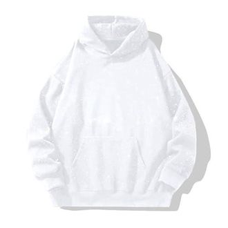 Generic Sweat &agrave; capuche pour femme avec capuche de couleur unie Workou University Pullover Hoodies Confortables V&ecirc;tements Mode Cool Preppy Y2K Doux Dessin ani