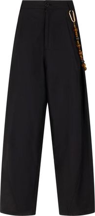 Darkpark Darkpark, Femme, Pantalons, Noir, Taille: 36 FR Pantalon ample en coton