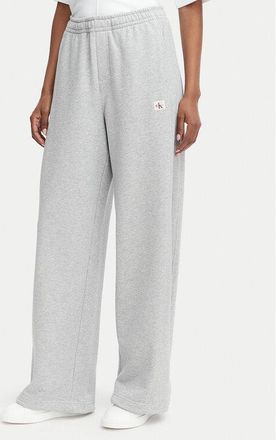 Calvin Klein Jeans Jogginghose LV047C249G Hellgrau Regular Fit