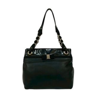 Ferragamo Sac bandouli&egrave;re doccasion - Femme - Pre-owned - Noir - Taille: ONE Size