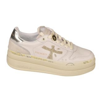 Premiata Femme, Chaussures, Blanc, Taille: 41 EU Baskets