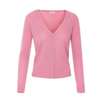 Liu Jo Femme, Pulls, Rose, Taille: 38 FR Cardigans