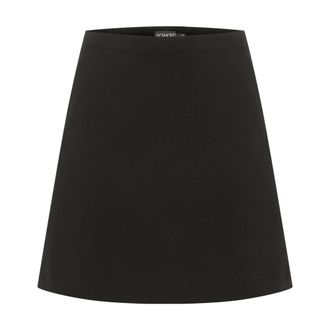 Soaked In Luxury Schwarzer A-Linien-Rock - - Skirts - Damen - Schwarzk - L