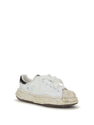 Miharayasuhiro Unisex Blakey Sneakers White Upper: Fabric; Sole: Rubber
