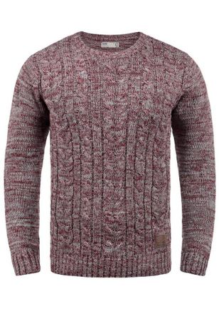 Solid Strickpullover SDPhilemon Strickpulli mit Zopfstrickmuster