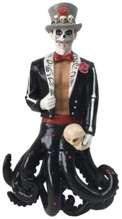 December Diamonds Calavera Day of The Dead Merman Christmas Ornament 5555075 New