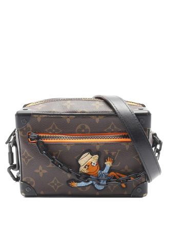 Louis Vuitton sac porté épaule mini Soft Trunk monogrammé (2021) - Marron