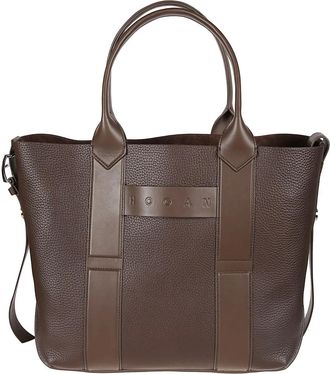 Hogan Crossbody Bags - Medium Script Shopping Bag Brown - Gr. unisize - in Braun - für Damen