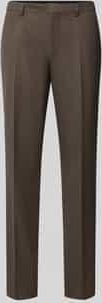 HUGO BOSS Slim Fit Business-Hose mit Bundfalte