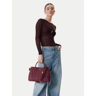 Guess Handtasche Guess Paisleigh HWQG98 83060 Dunkelrot