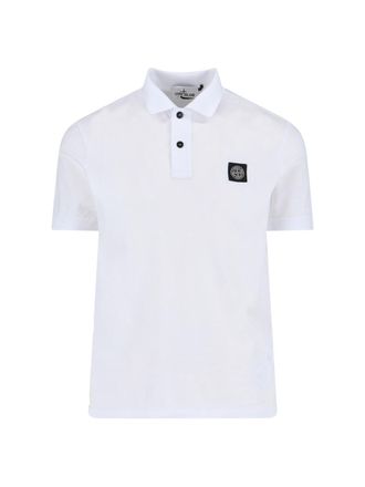 Stone Island Logo Polo Shirt