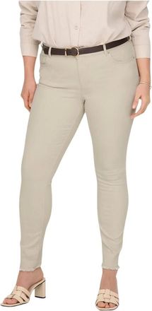 Only Carmakoma Only Carmakoma, Damen, Jeans, Beige, 4XLGr&ouml;&szlig;e