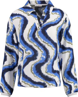 Key Largo Women Bluse WB Reef v-Neck