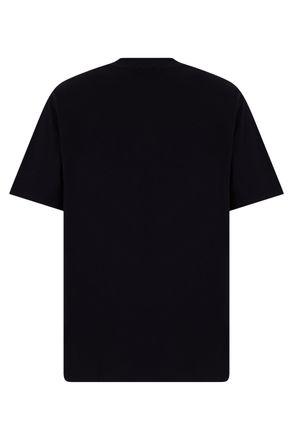 HUGO BOSS Mens T-Shirt Short-Sleeve Cotton Black T-Shirts And Polos
