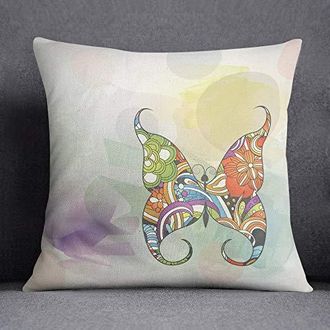 Questo Casa Dekorativer Kissenbezug, Kissenbezug, Heimdekoration, für Sofa, Café, Größe: 45 x 45 cm - entworfen und hergestellt in Türkiye