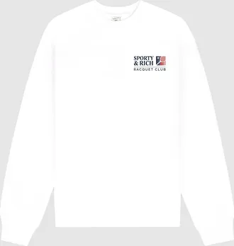Sporty & Rich Pull Promo White
