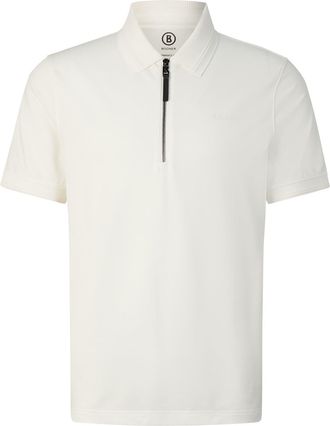 Bogner Piqu&eacute;-Polo-Shirt Timo f&uuml;r Herren - Off-White - XXL
