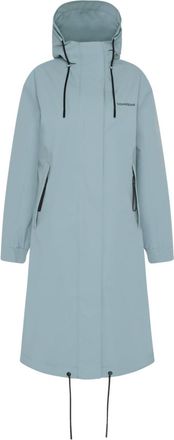 Didriksons 1913 Astrid Long - Damen Mantel, Größe:38, Farbe:factory blue