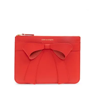 Comme Des Gar&ccedil;ons unisex, Accessoires, Rouge, Taille: ONE Size Pochette en cuir