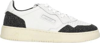 Autry Femme, Chaussures, Blanc, Taille: 38 EU Medalist Low