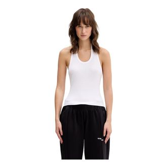 VETEMENTS Halter-Top aus Baumwolle - - Tops - Damen - Wei&szlig; - S