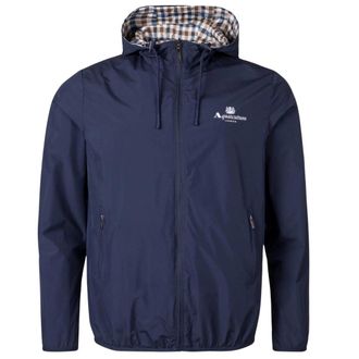 Aquascutum Active Sailor Check Wendejacke In Marineblau