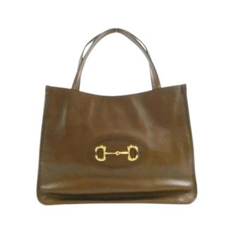 Gucci Pre-owned Horsebit Handbag - - Pre-owned - Damen - Braun - ONE SIZE
