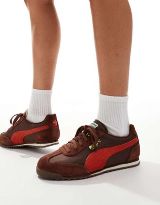 Puma Arizona Nylon - Baskets - Marron et rouge