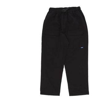 Usual Schwarze- leichte Mesh-Hose - - Trousers - Herren - Schwarzk - S