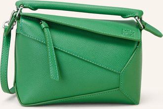 Loewe Handtasche Puzzle Edge Mini gruen