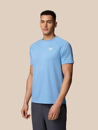 Castore T-shirt &agrave; manches courtes Adapt pour homme, Bleu ciel, XXL