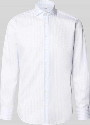 Christian Berg Slim Fit Business-Hemd aus reiner Baumwolle