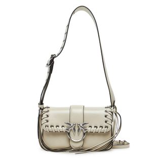 Pinko Handtasche PINKO Love One Mini Slouchy Fl PE 25 PLTT 104340 A28D Beige